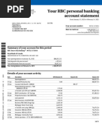 PD7A Statement of Account Overview | PDF | Career & Growth