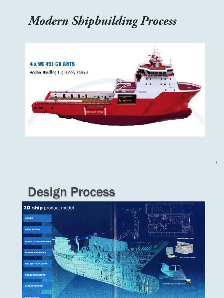 Modern Shipbuilding Process | PDF | Metal Fabrication | Hull (Watercraft)