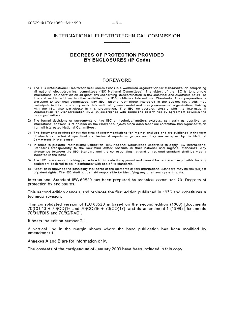 IEC 60529 IP Test Pages 3 | PDF | Commission électrotechnique ...