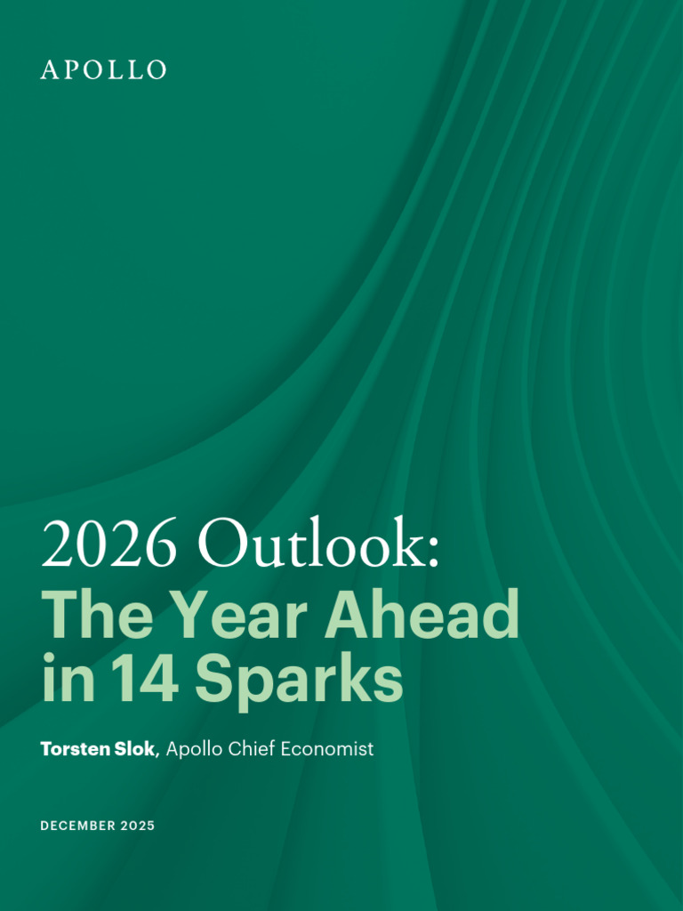 Apollo 2026 Outlook White Paper | PDF | Investing | Recession