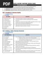 Georgia US History Standards Overview | PDF | Reconstruction Era ...