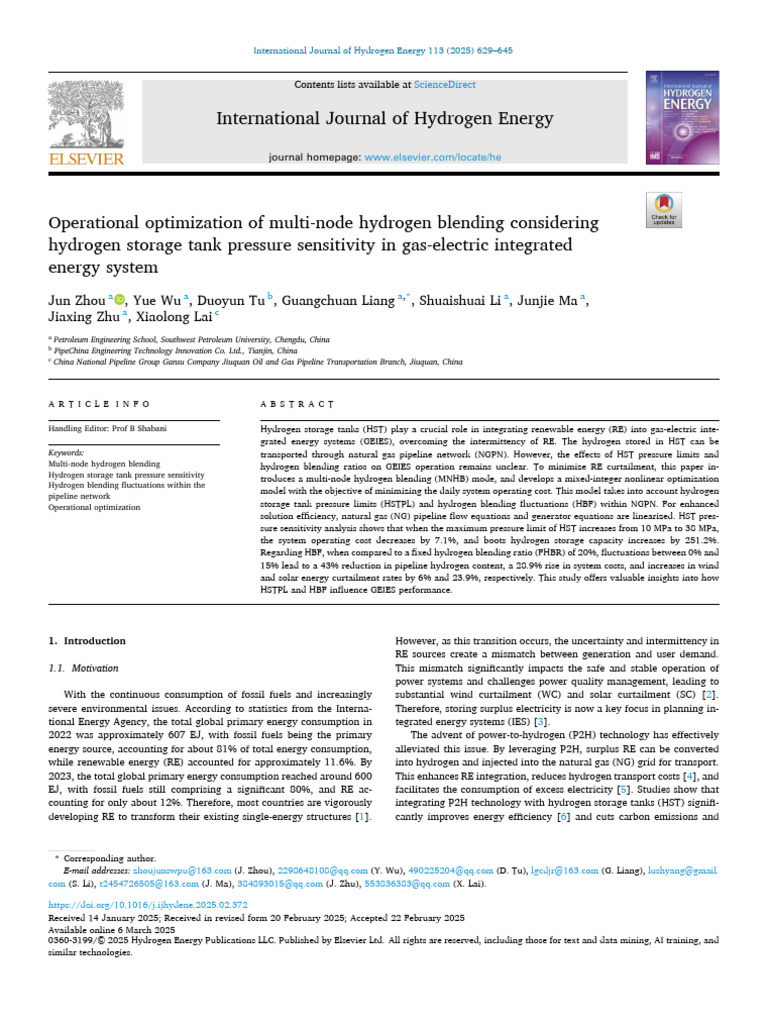 Operational Optimization | PDF | Wind Power | Energy Storage