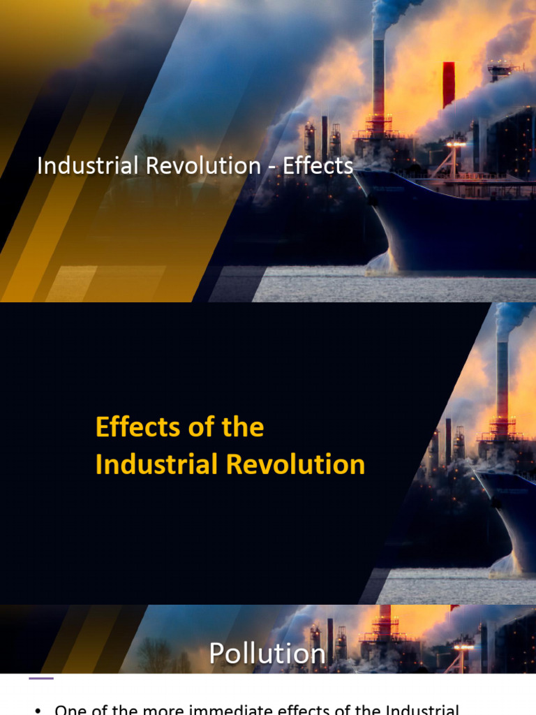 Industrial Revolution - Effects (1) | PDF | Consumerism | Industrial ...