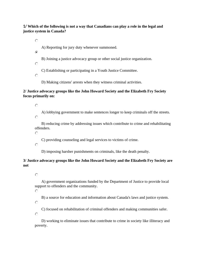 Chapter 2 Test PAT (1) | PDF | Crimes | Crime & Violence