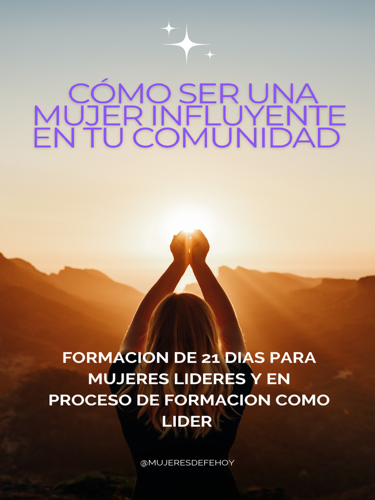 1_Reto_21_días,_cómo_ser_una_mujer_influyente_hoy_en_día_ (1) | PDF ...