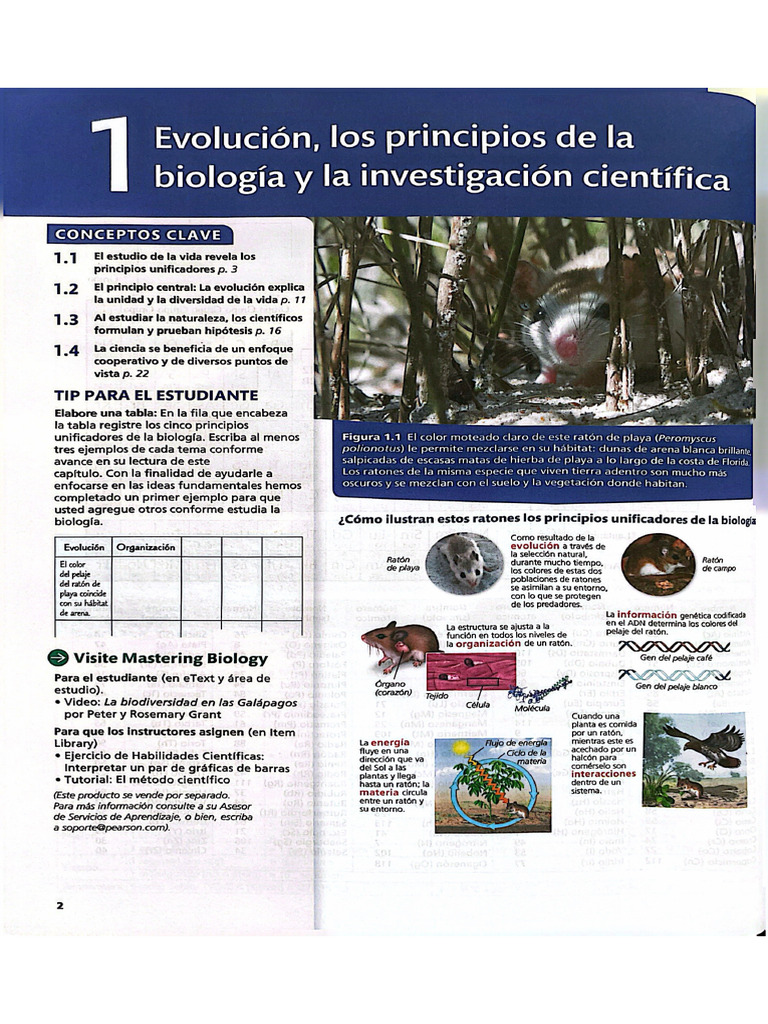 Cap. 1 Biology Campbell | PDF