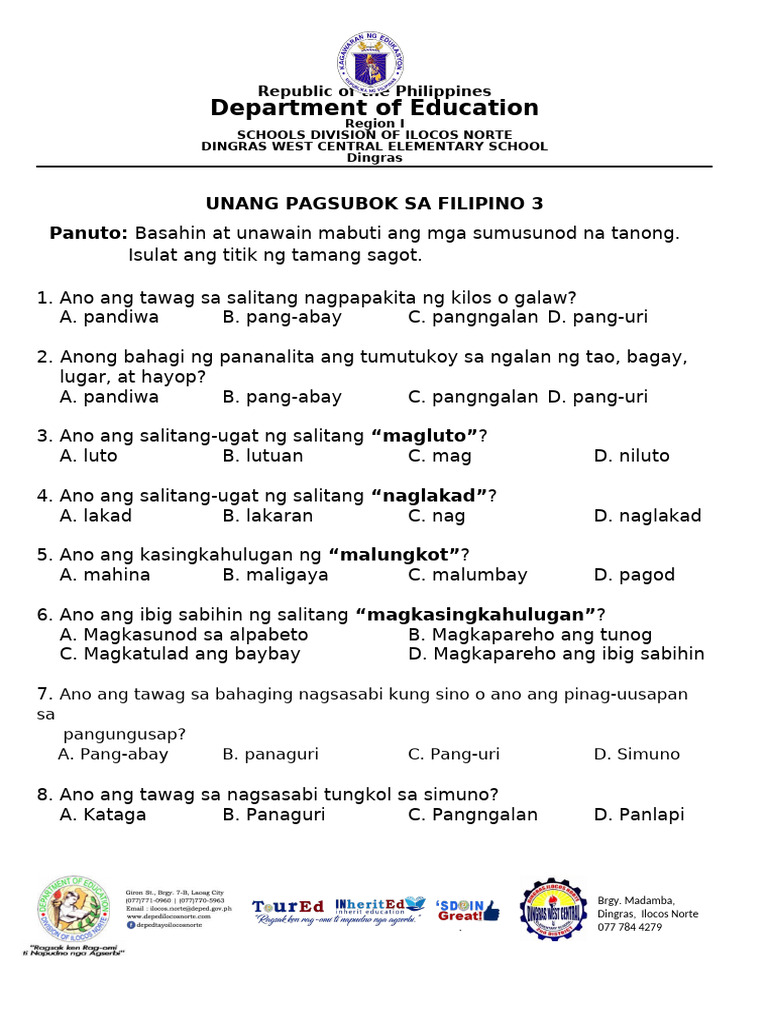 FILIPINO | PDF