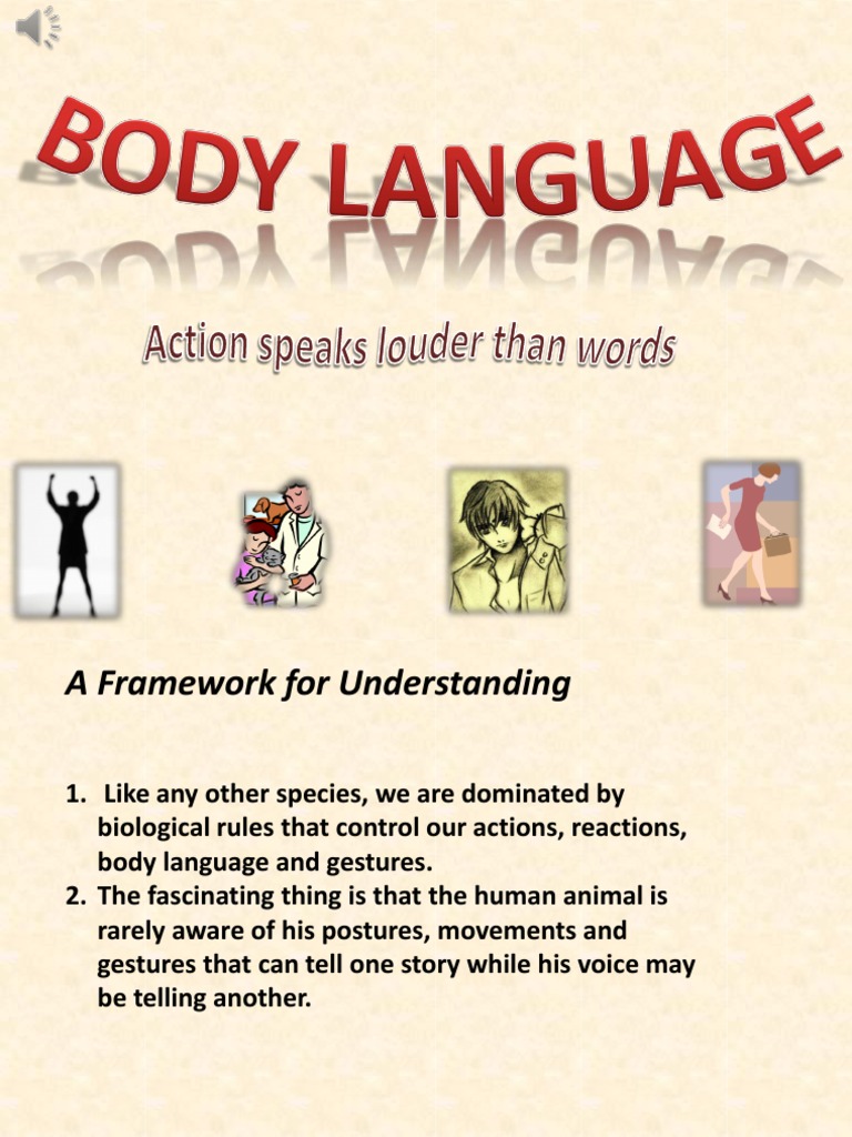 Body Language | PDF | Nonverbal Communication | Body Language