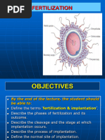 Fertilization and Implantation Overview | PDF | Fertilisation | Human ...