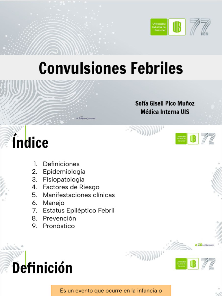 Convulsiones Febriles | PDF | Epilepsia | Trastornos que causan ...
