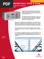 MiCOM P442 Distance Protection Relay Guide | PDF | Power Supply ...