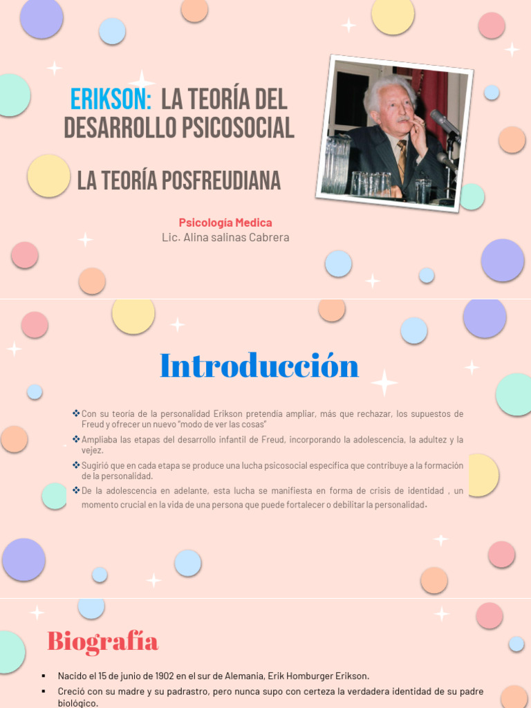 Erick Erickson | PDF | Adultos | Vejez