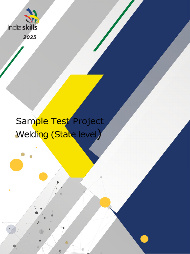 Sample Test Project Welding - State | PDF | Welding | Construction