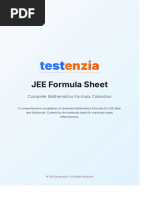 SAT Math Formula Reference Sheet | PDF | Line (Geometry) | Circle
