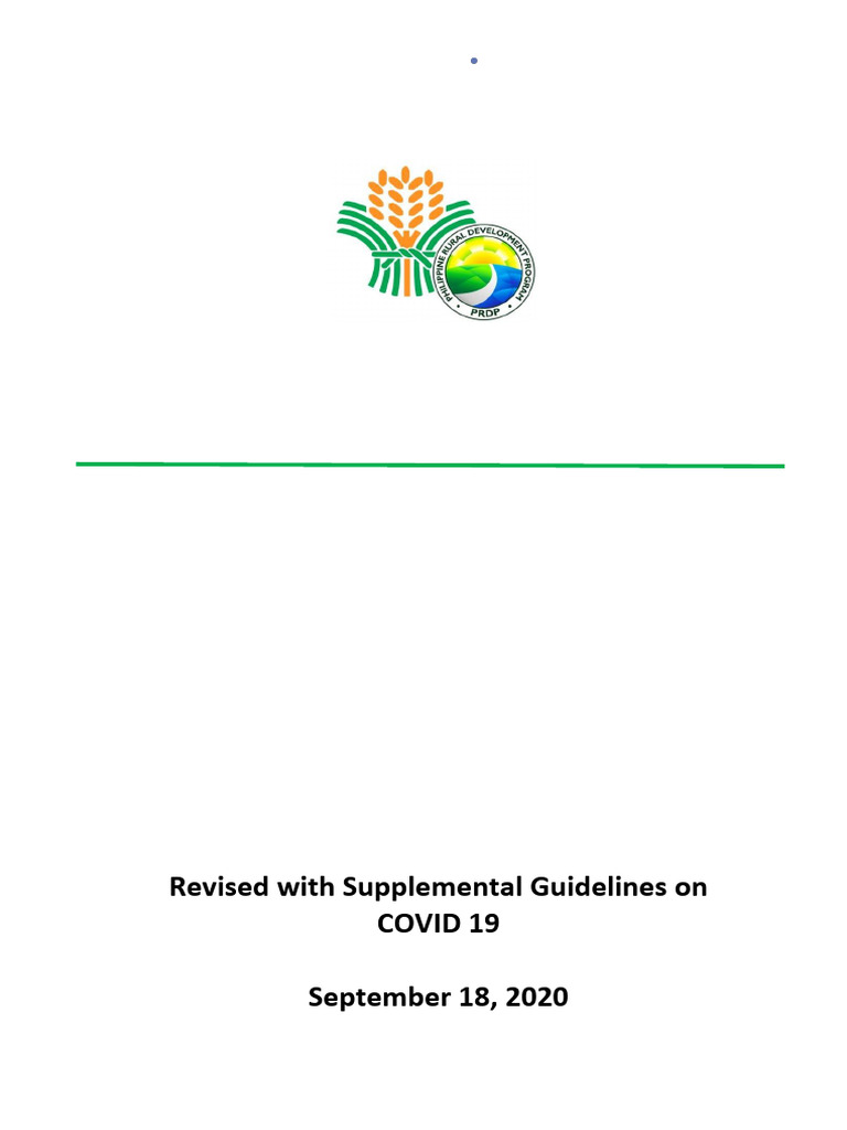 Philippines Rural Development Program Project Integrated Environmental ...
