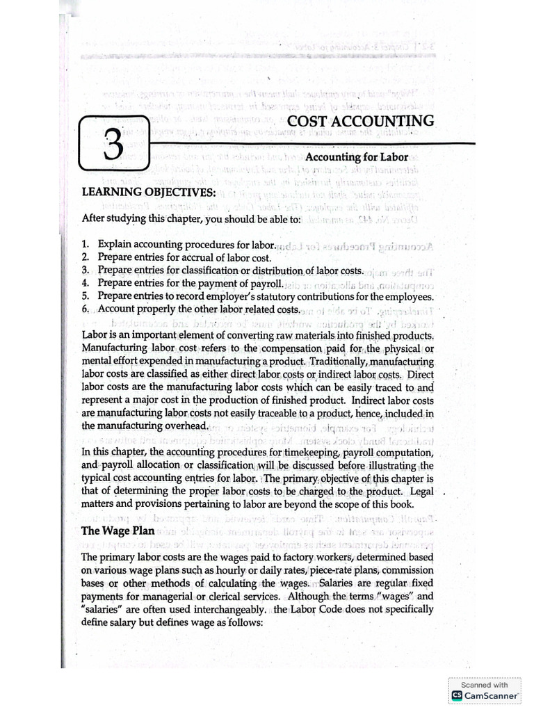 Chapter 3 Accounting for Labor-1-4 | PDF