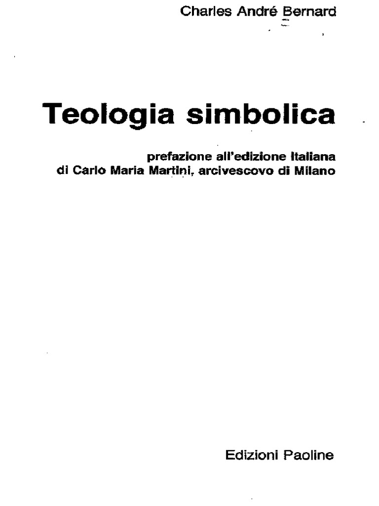 Teologia Simbolica Compresso | PDF