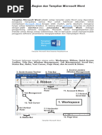Komponen Utama Microsoft Word | PDF | Komputer