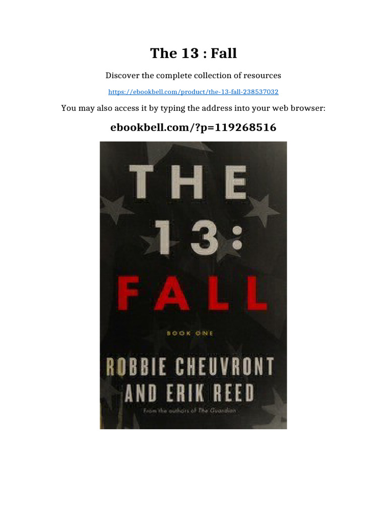 The 13: Fall Complete Edition | PDF | Translations | Information