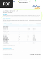 HDPE 5502 Technical Data Sheet | PDF | Materials | Physical Sciences
