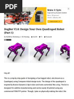 Simple Walking Robot | PDF