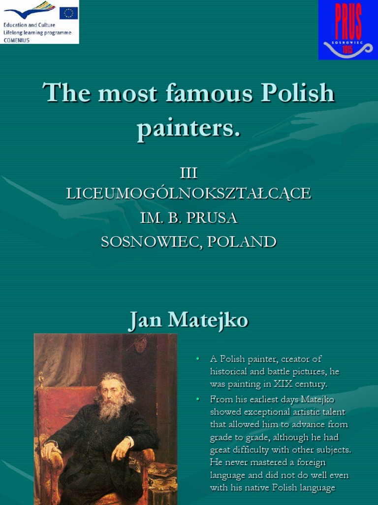 The Most Famous Polish Painter. | PDF | Poland | Paintings