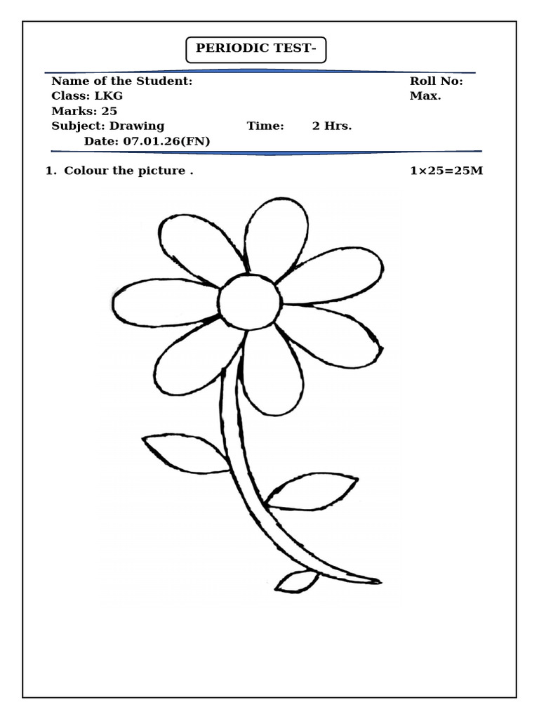 LKG Drawing | PDF