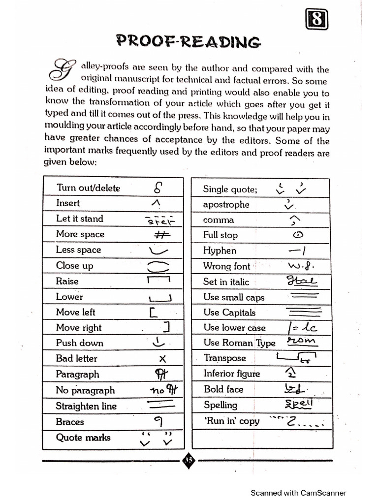3 Proof Reading | PDF