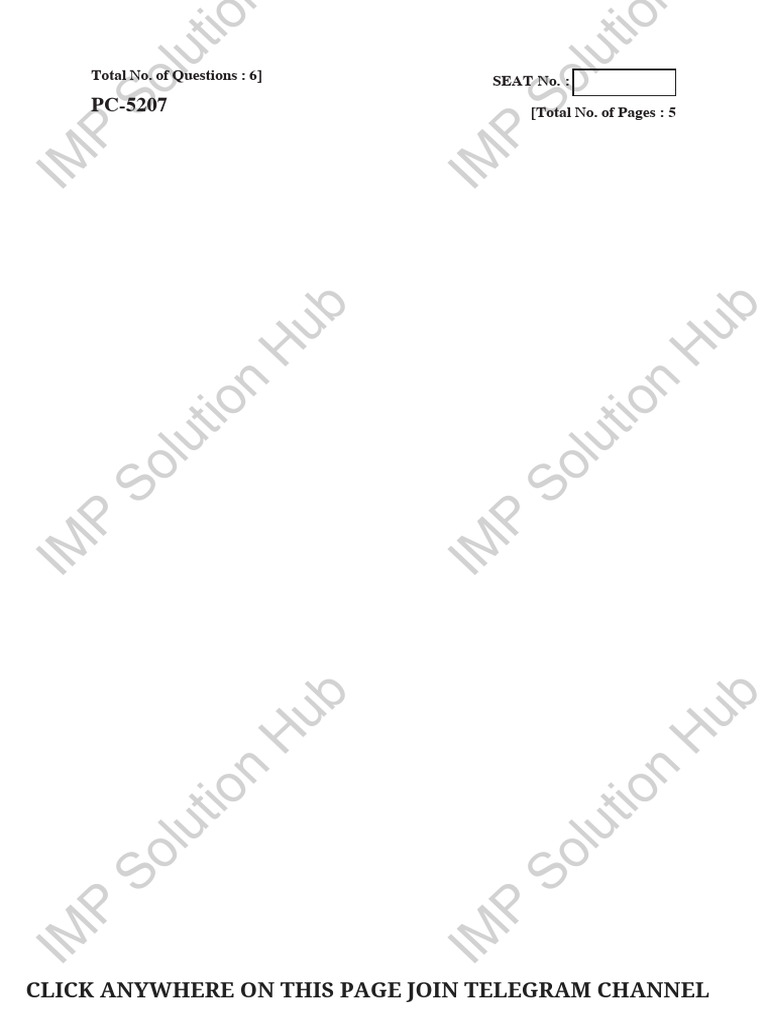Mechanics 2024 SPPU Pattern Solve Question Paper | PDF | Acceleration | Physical Phenomena