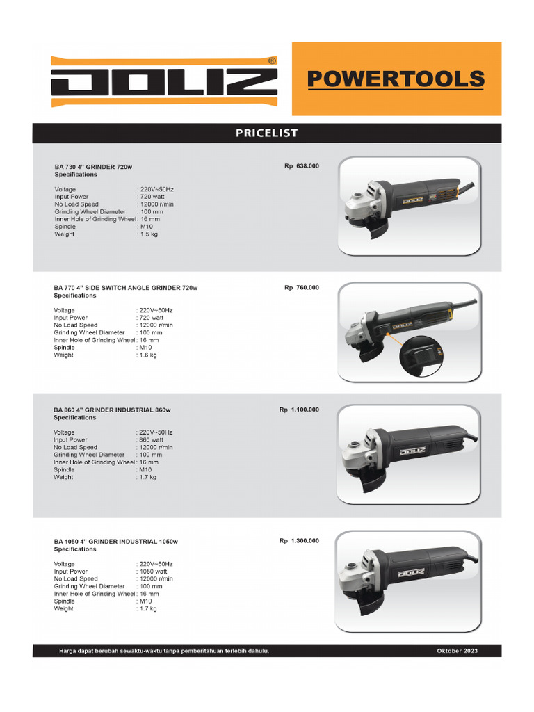 DOLIZ Katalog Produk Dan Harga | PDF