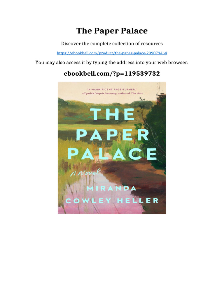 The Paper Palace Digital Download | PDF | Intellectual Property | Property