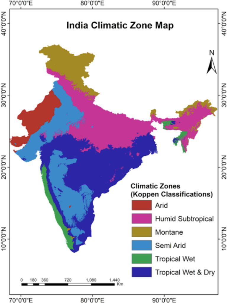 India Geo Environment Physical Maps | PDF