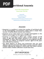 Calculating Iron Deficit with Ganzoni's Formula | PDF