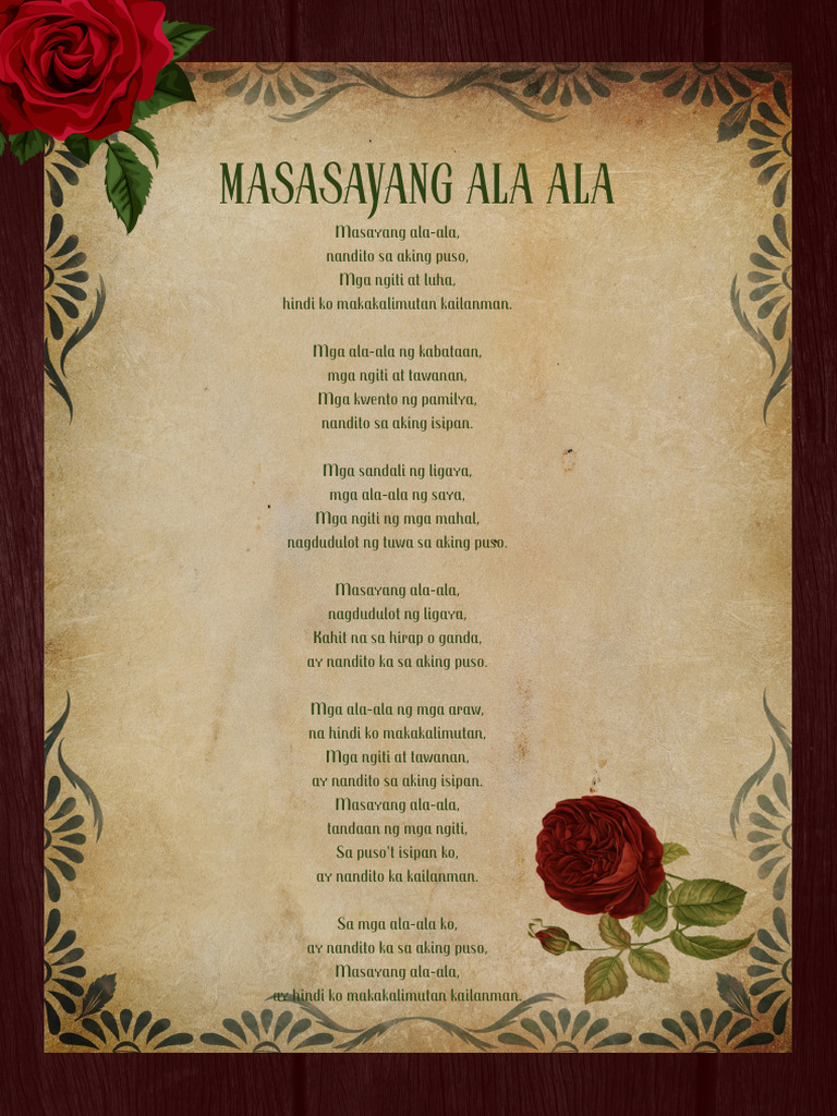 Beige Vintage Rose Romantic Poem Love Letter A4_20260113_104503_0000 | PDF
