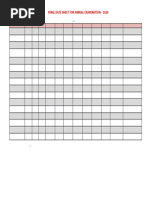 Aarambh Batch 2.0 Time Table | PDF