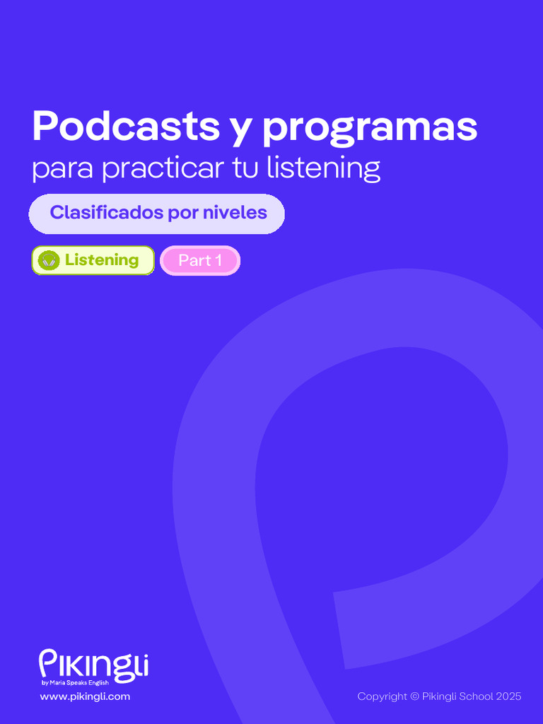 Podcasts y Programas Para Practicar Tu Listening | PDF