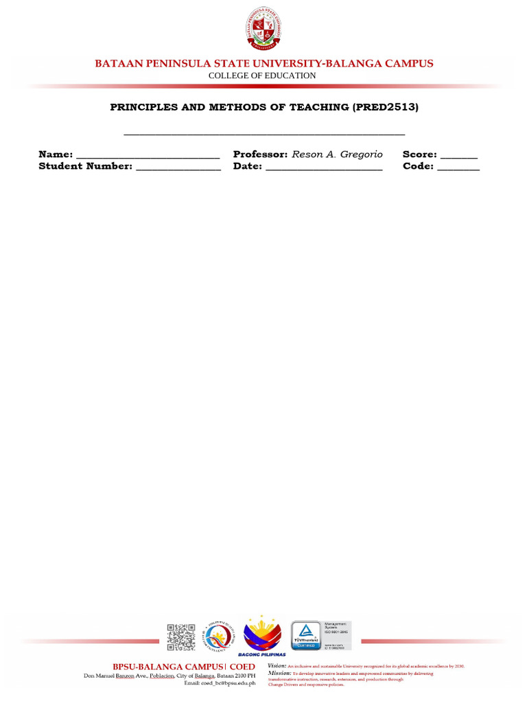 PMT Template | PDF
