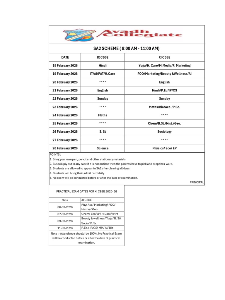 SA2 CBSEScheme | PDF