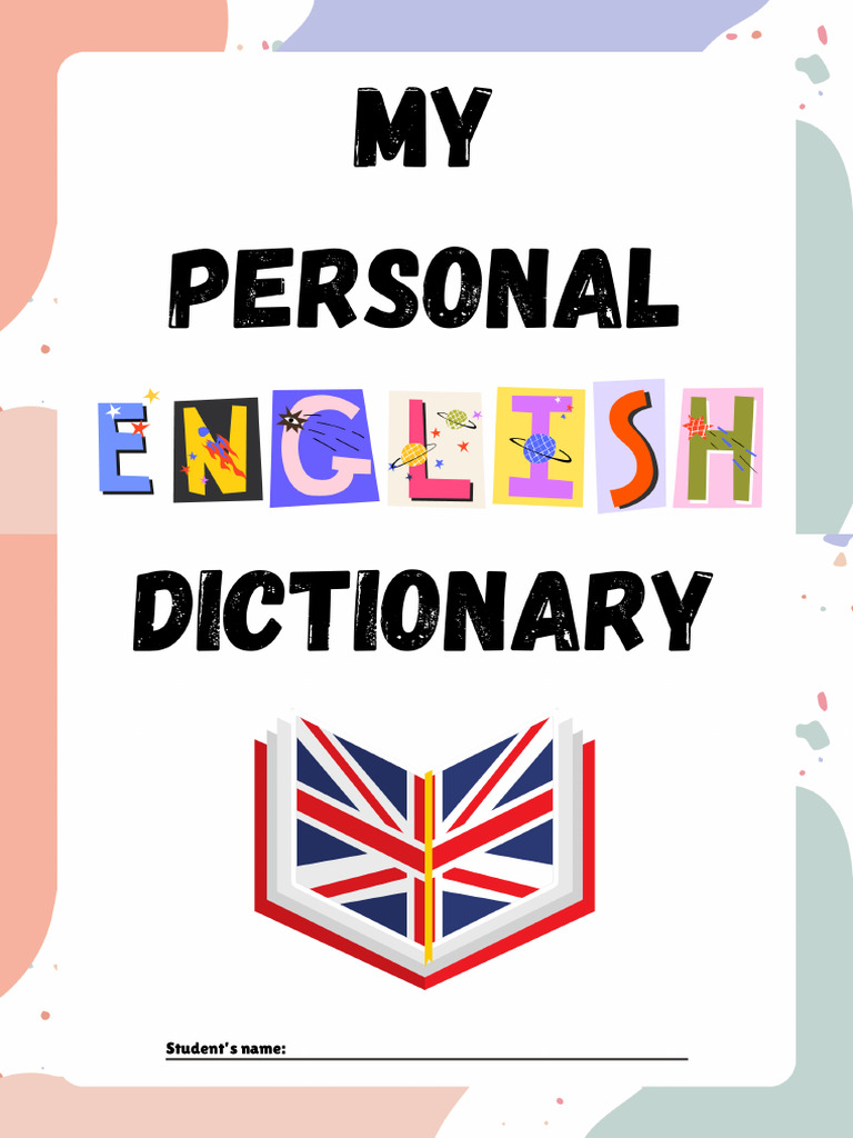 My Personal English Dictionary | PDF