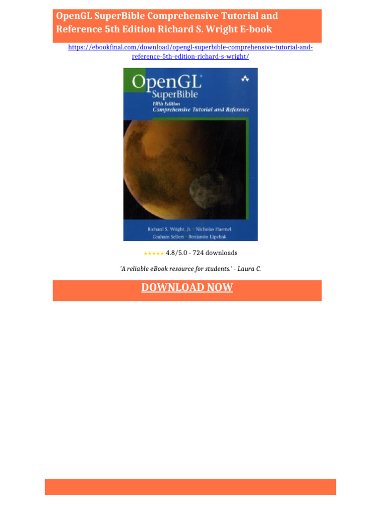 OpenGL SuperBible Comprehensive Tutorial and Reference 5th Edition ...