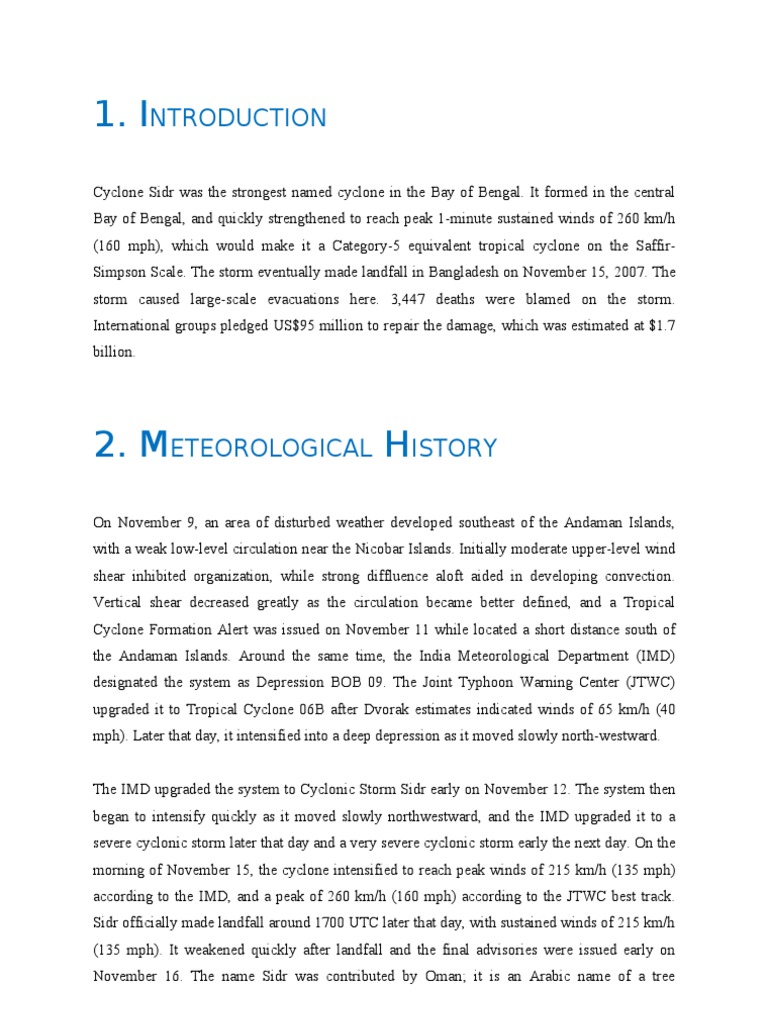 Final | PDF | Tropical Cyclones | Meteorological Phenomena