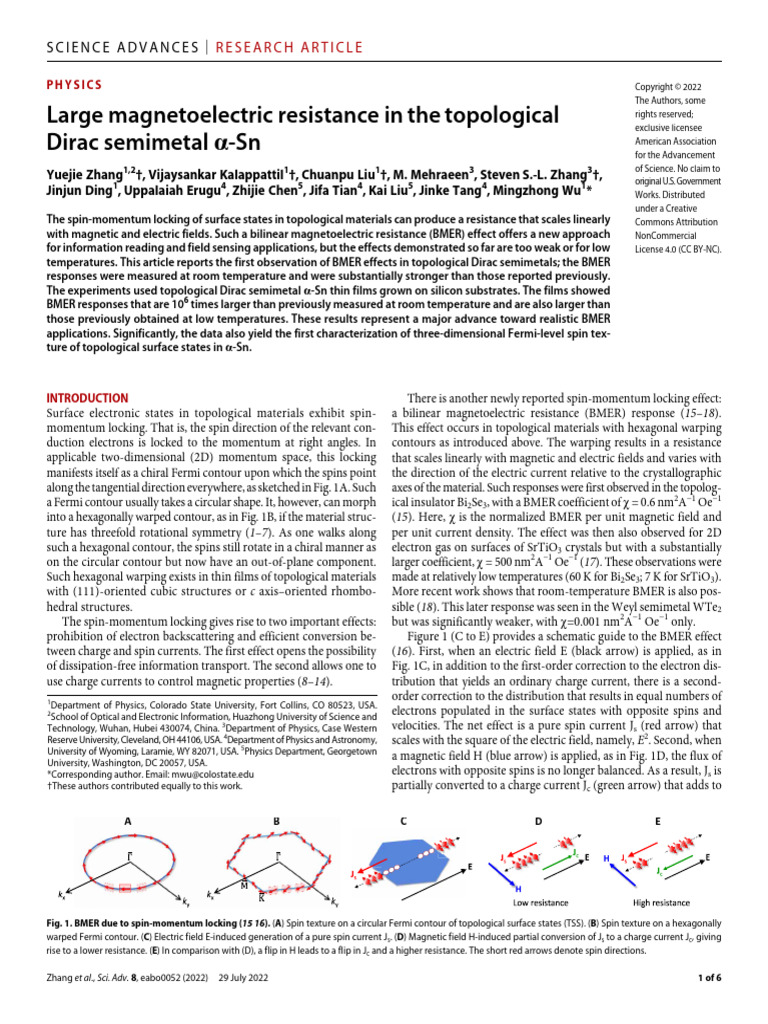 sciadv.abo0052 | PDF | Rotation | Cartesian Coordinate System