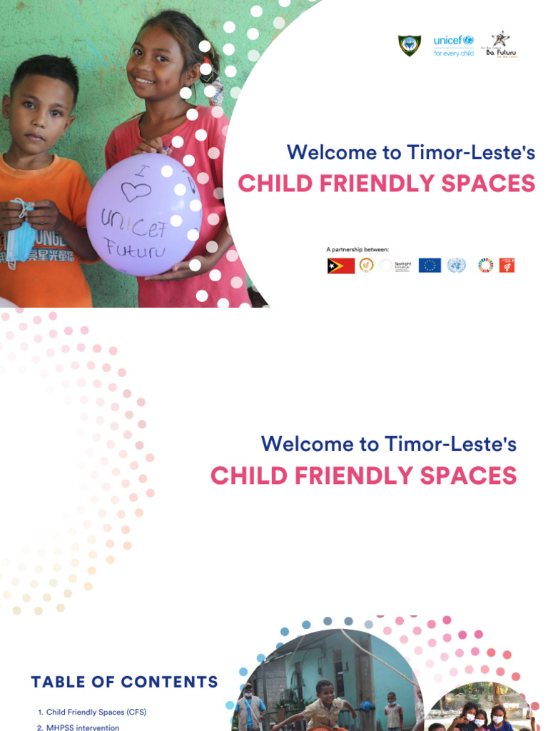 UNICEF CFS Booklet Timor Leste | PDF | Violence | Child Abuse