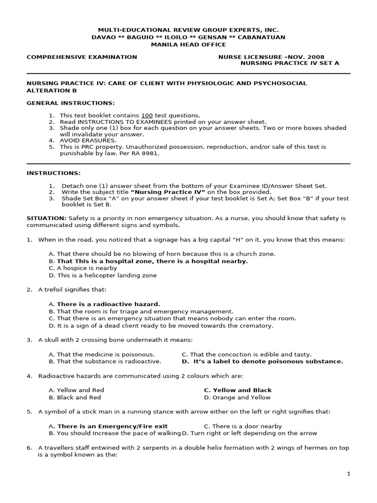 Nle Review | PDF | Surgery | Infection