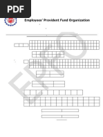EPF Member Registration Form WR1 | PDF
