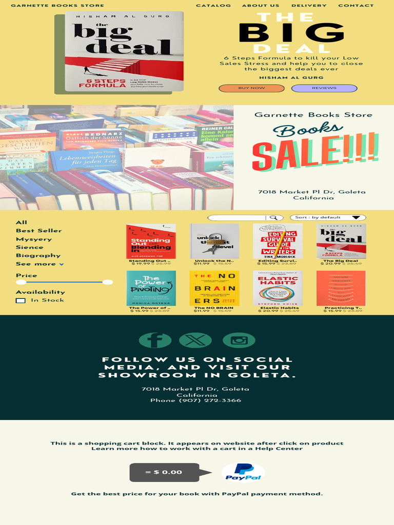 Garnette Books Store Abbc049460 | PDF
