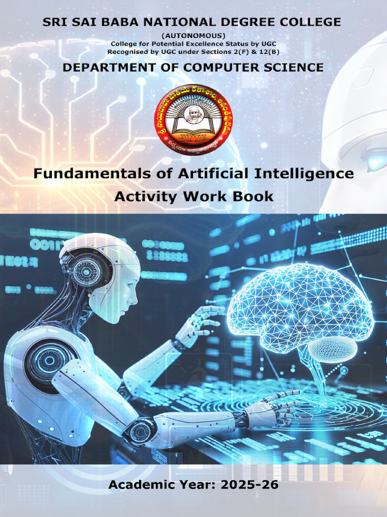 AI Activity Book-1 | PDF
