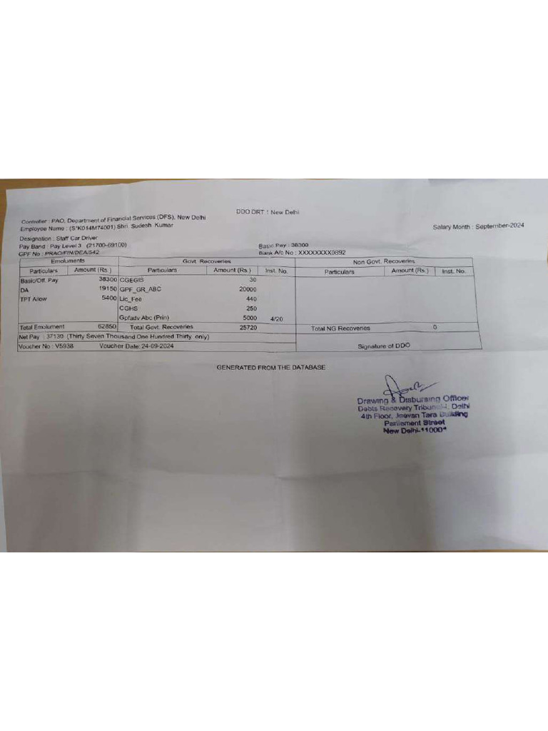 Pay Slip | PDF