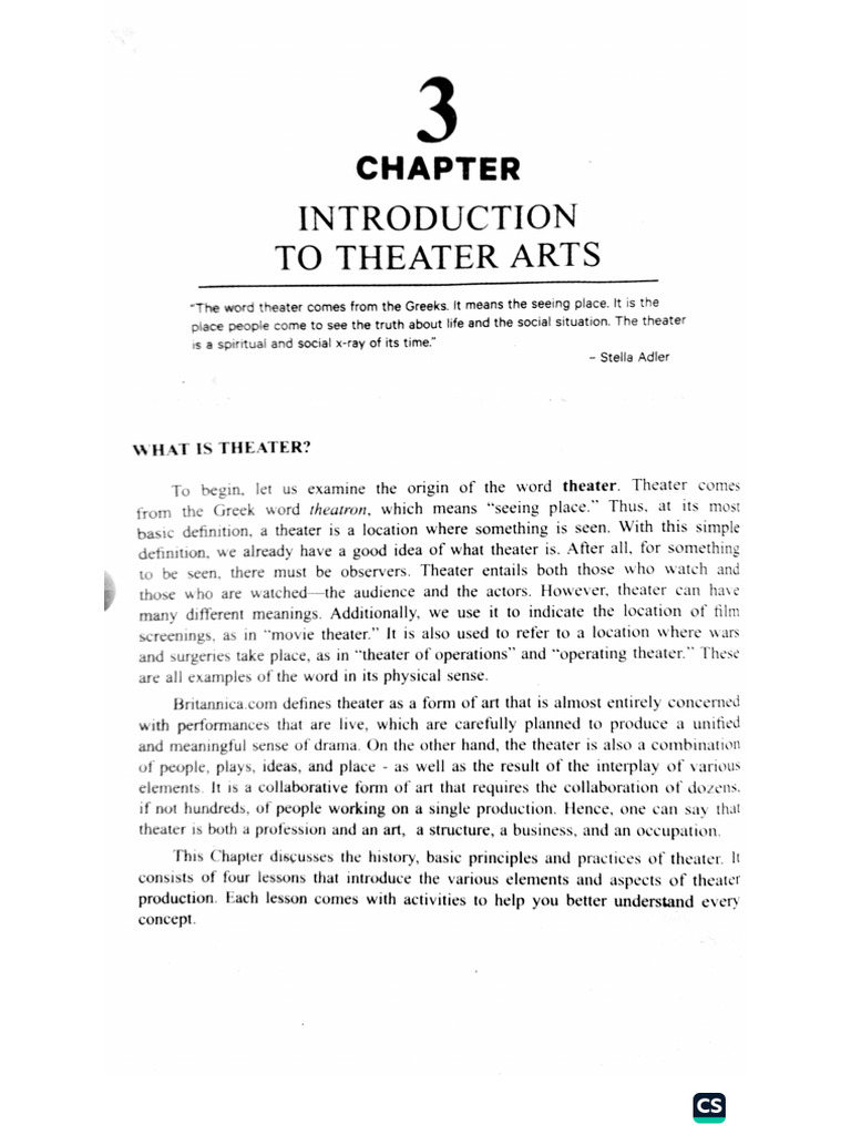 History of Theatre | PDF
