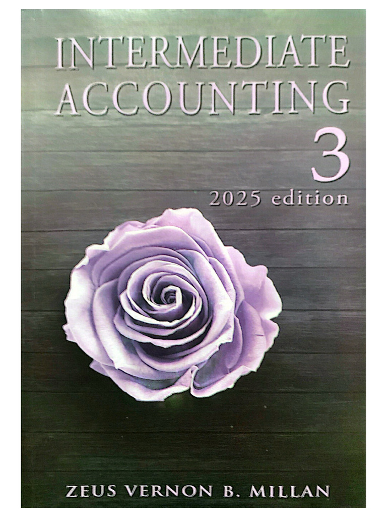 Intermediate Accounting III 2025 Edition | PDF